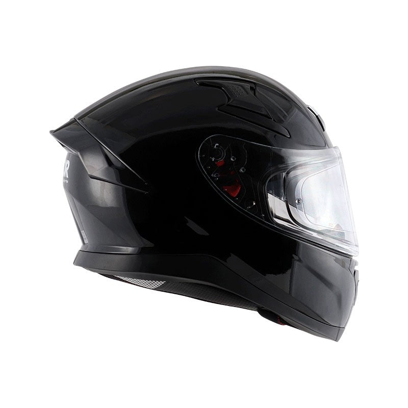 Axor Apex Solid Gloss Black Helmet – AH Helmets