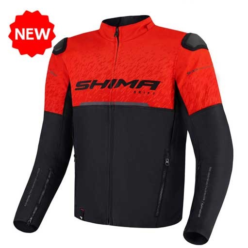 Shima Drift Red Riding Jacket – AH Helmets